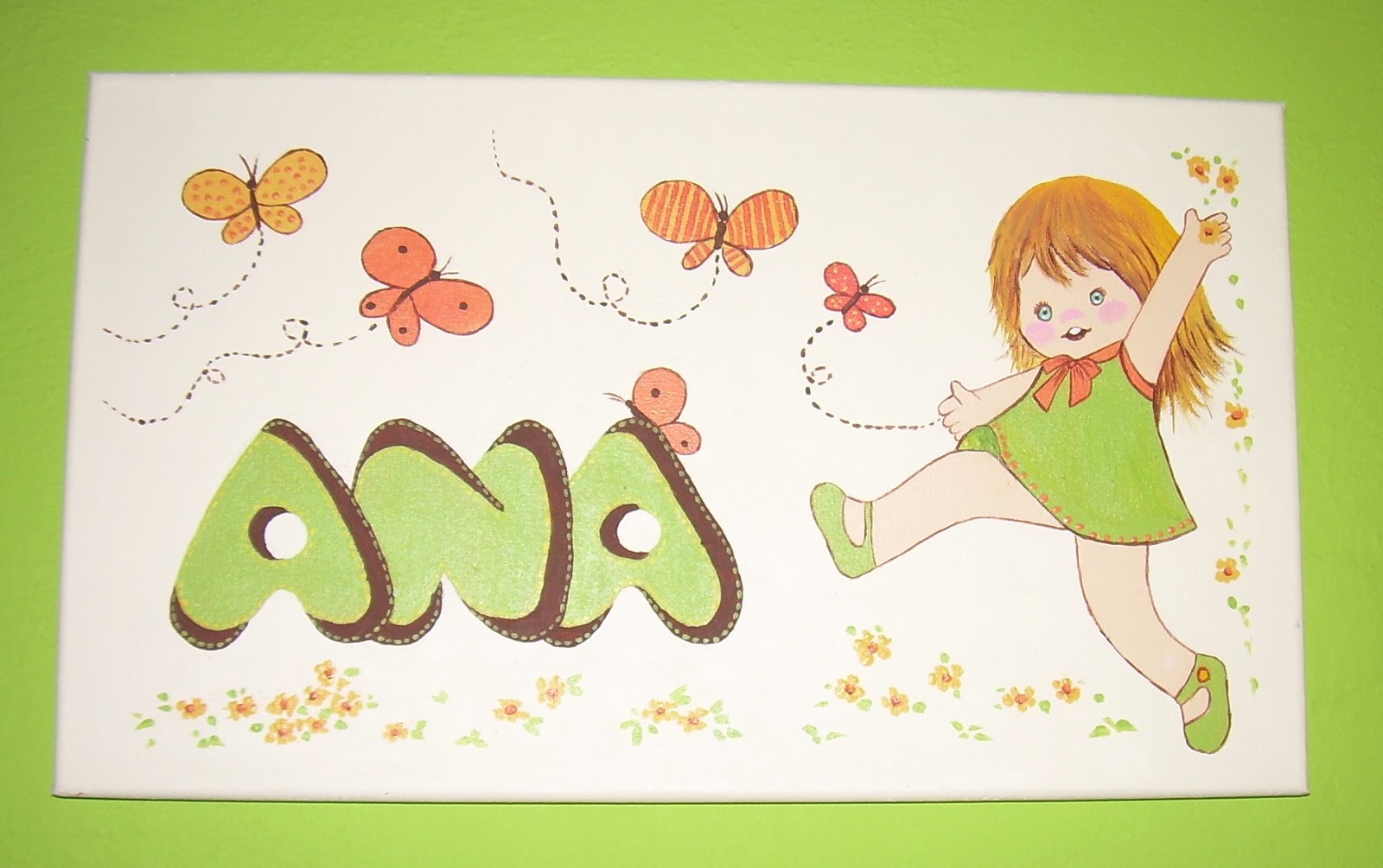 *Un mundo de colores*: Nombres