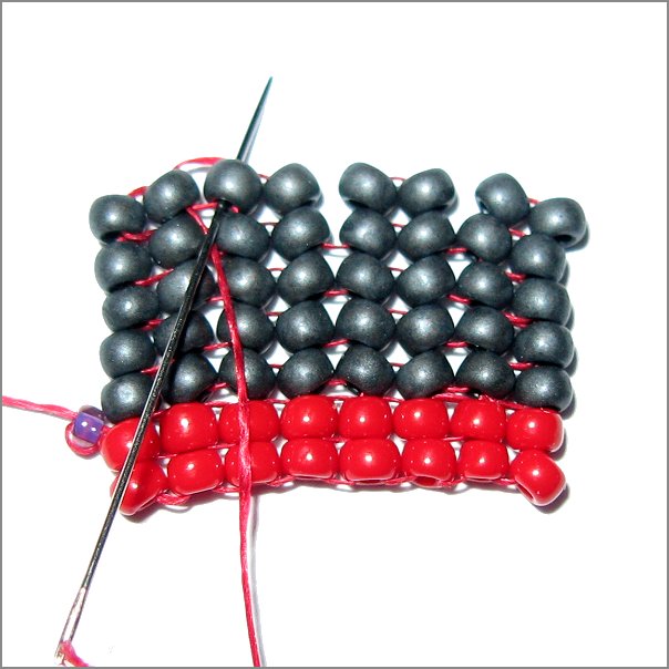 Operation Tackle That Bead Stash!: Basic Stitch Tutorial - Herringbone ...