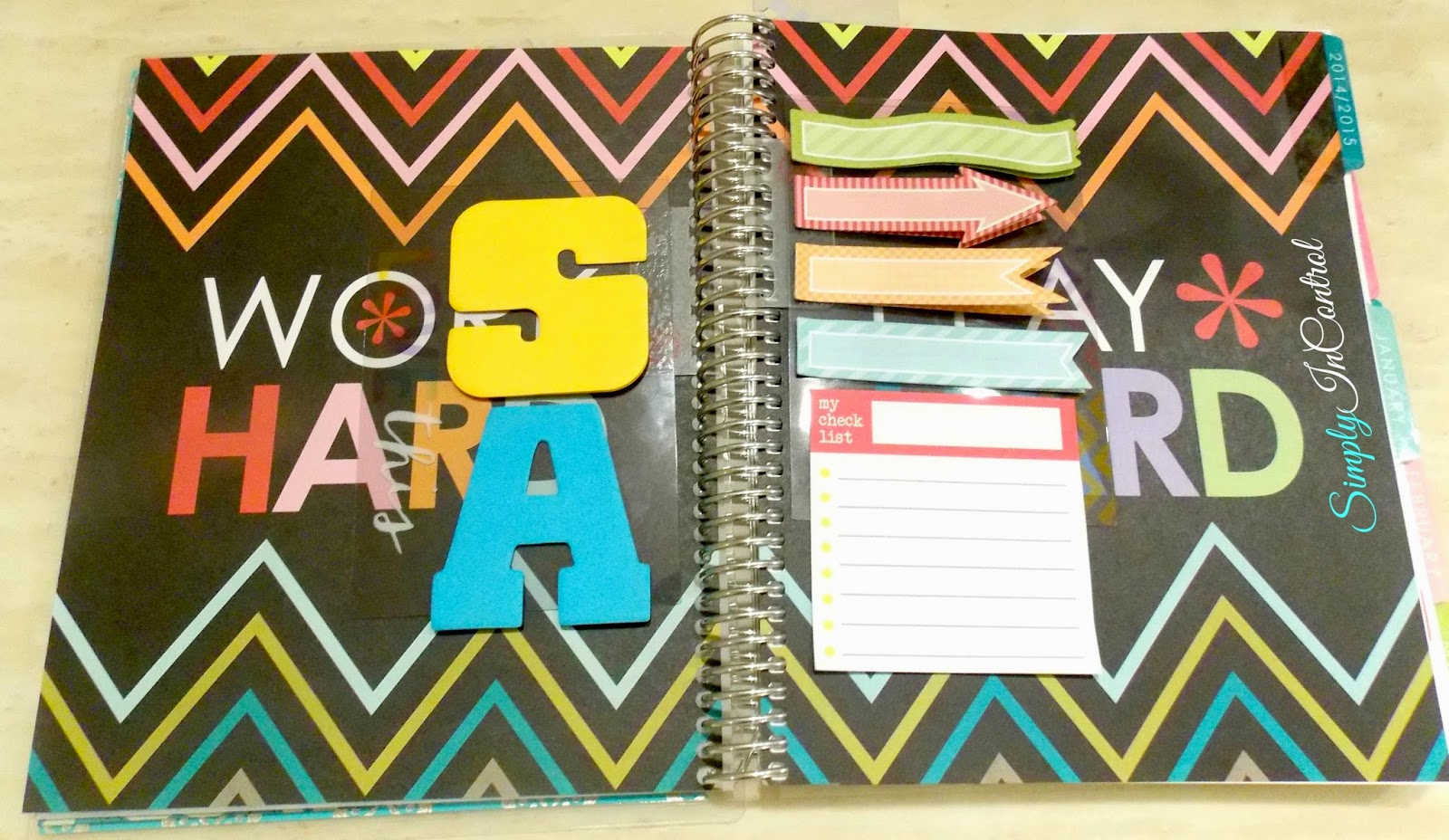 Simply in Control: Erin Condren Planner DIY Dashboard!