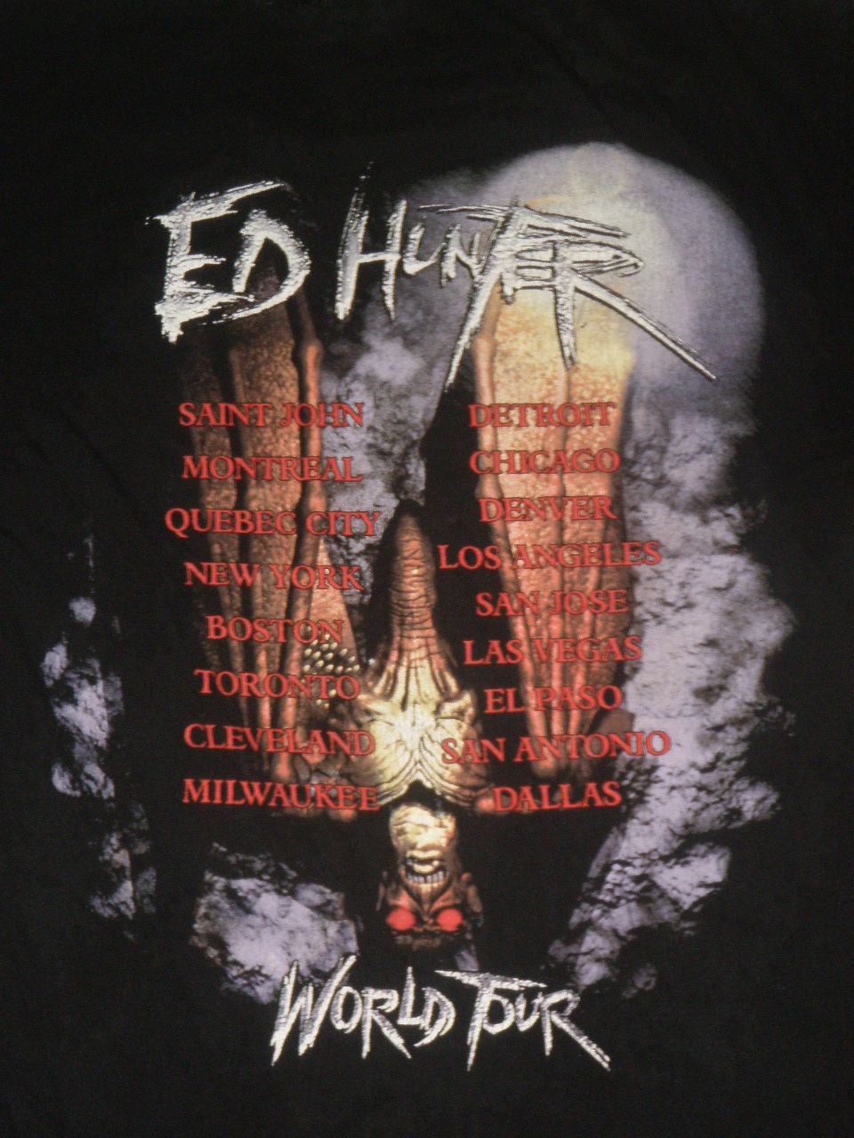 Boram-Boran.โบร่ำโบราณ: IRON MAIDEN Ed Hunter World Tour 1999 SOLD