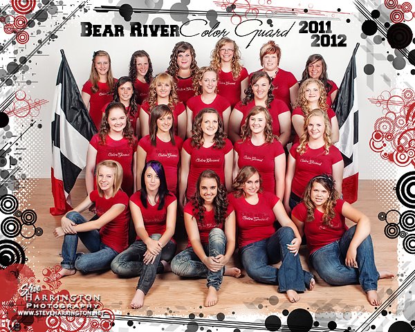 Bear River High Color Guard