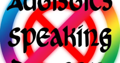 Autistics Speaking Day: Autistics Speaking Day 2018 Prep