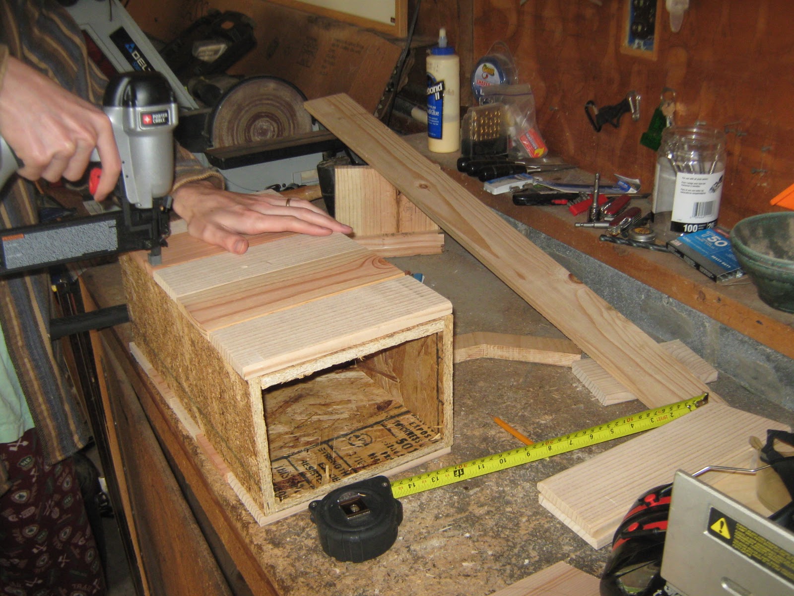 Simply Resourceful: Homemade Mailbox