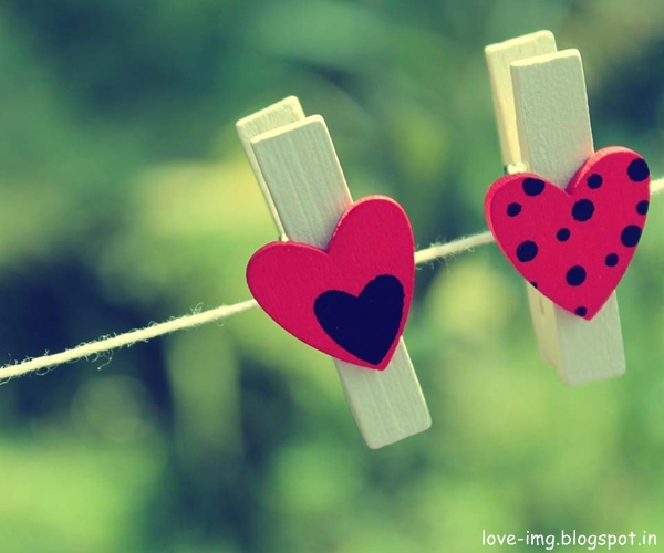 Two Love Hearts side by side|Love Heart Images and Wallpapers