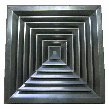 Supply Air Diffuser (SAD) + Damper ~ Rvent Ducting