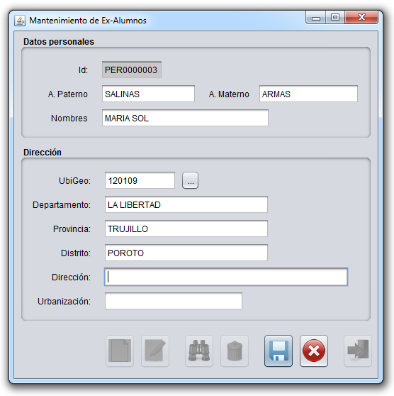 Michael y su Java: UbiGeo 4ta parte