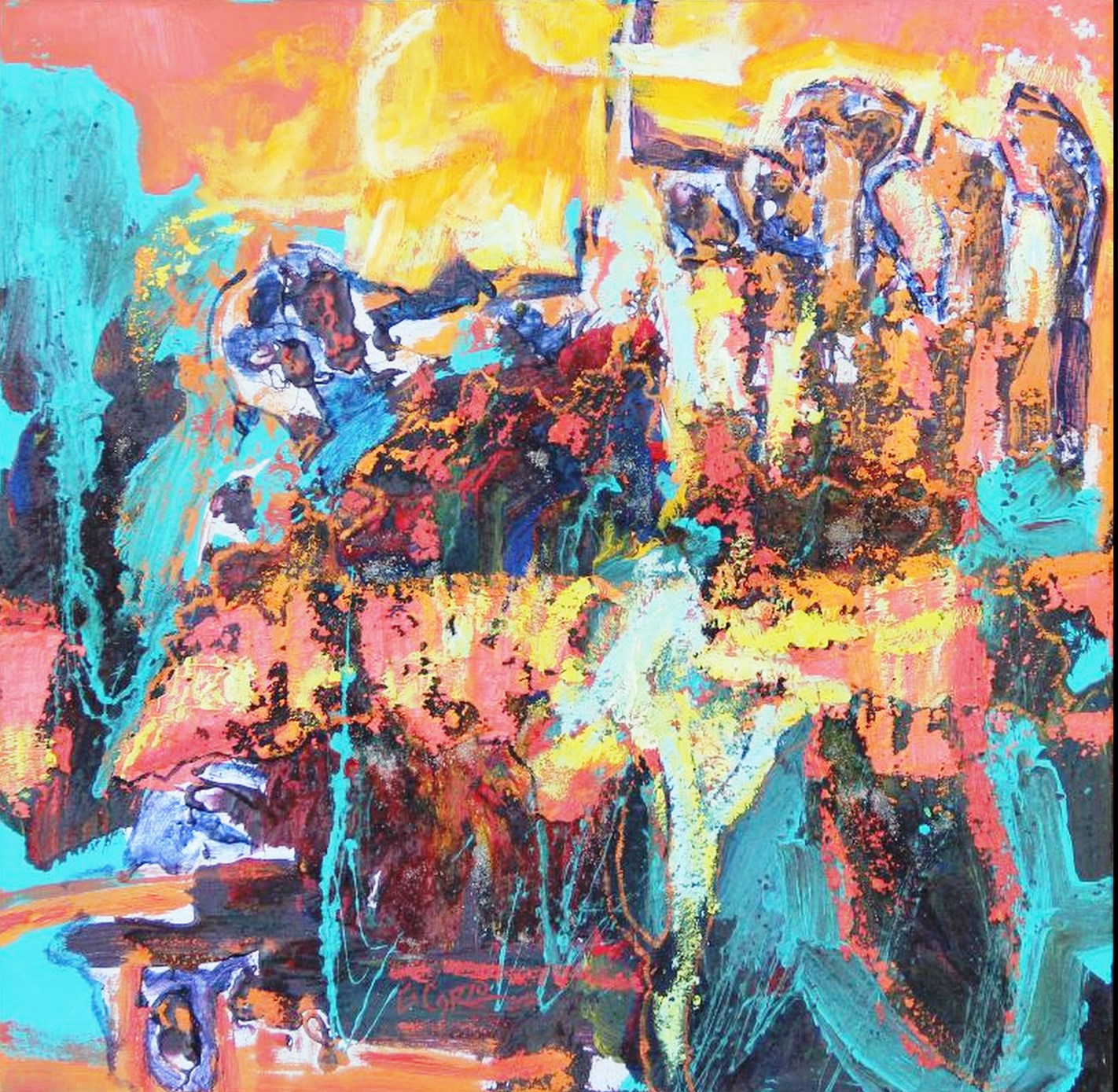 El arte es su máxima expresión : Cuadros Abstractos Modernos, Gerson Corso