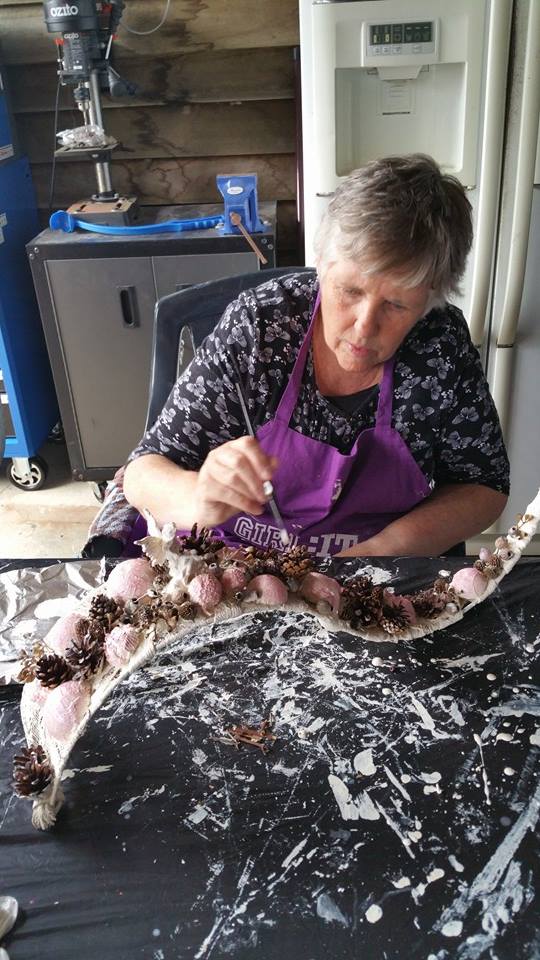 The Stampers Hut: Powertex Workshop