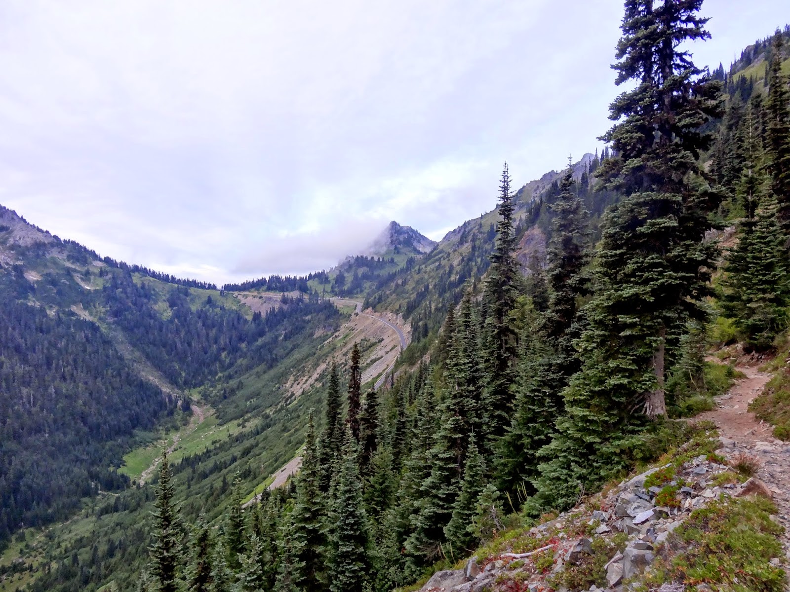 Footloose on the trail: The PCT - Chinook Pass north and south