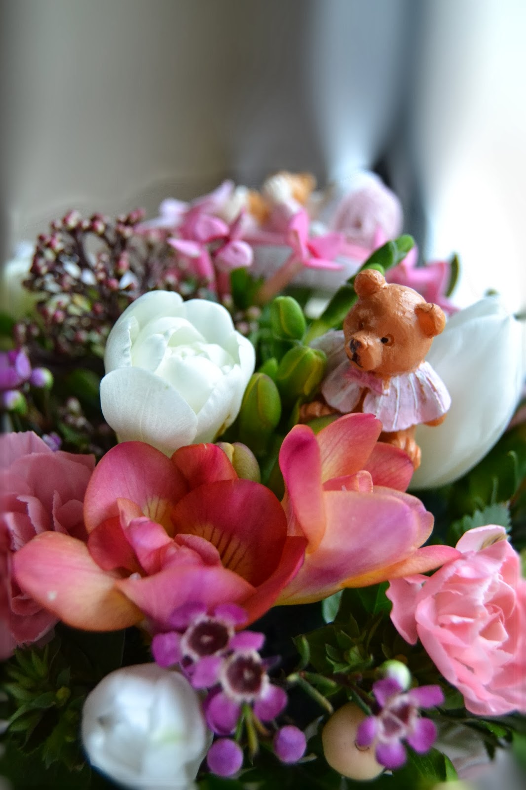 Anamaria Grama - design floral: Aranjament floral in bicicleta cu ...