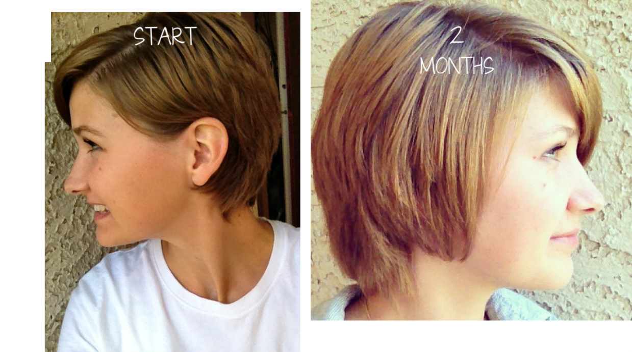 Delicious Morsels: pixie cut--two month update