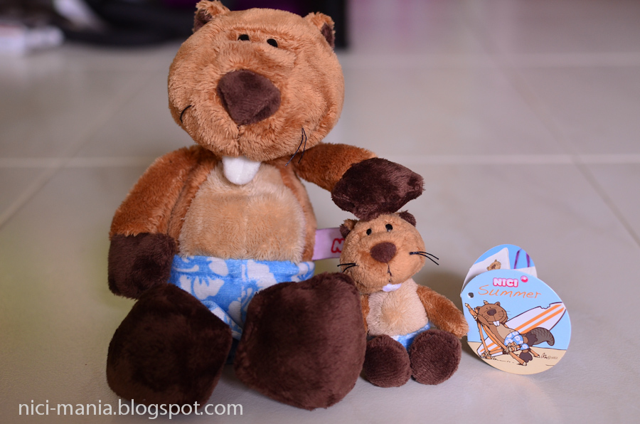 NICI-Mania - i ♥ Love NICI Plush Toys: NICI Beaver (2011 NICI Summer)
