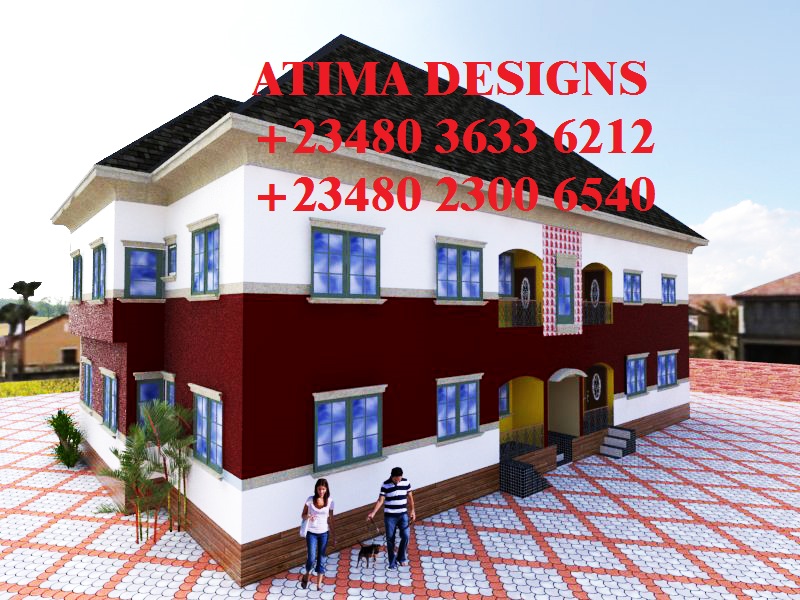 ATIMA DESIGNS: A BLOCK OF FLATS DESIGN