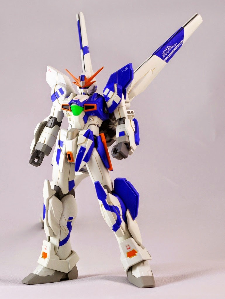 GUNDAM GUY: HG 1/144 Gundam X Moah KuRyuu Colors - Painted Build