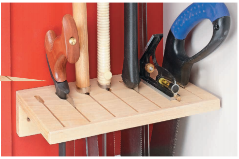 Ah! E se falando em madeira...: porta ferramentas