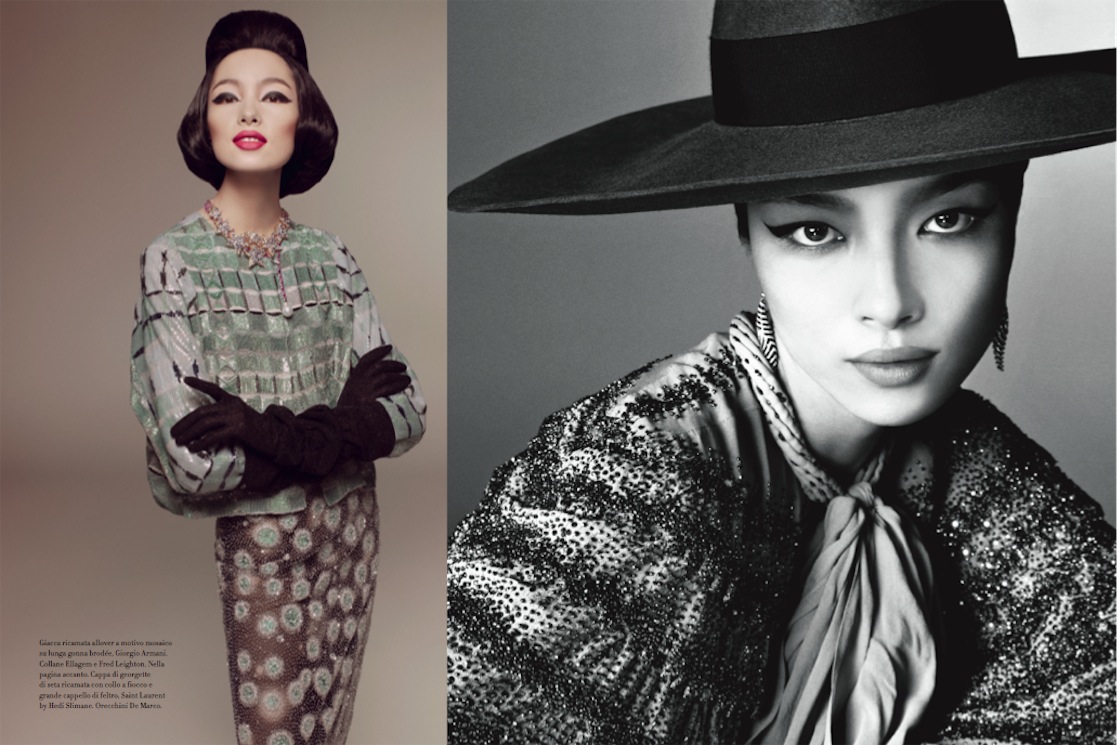 Fashionista: Fei Fei Sun, primera modelo China portada de Vogue Italia
