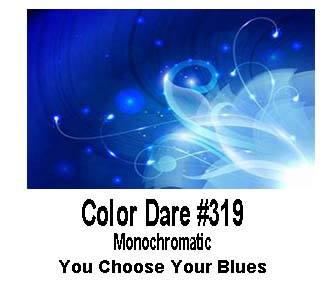 Show and Tell with Michelle: Birthday Layout ~ Color Dare 319