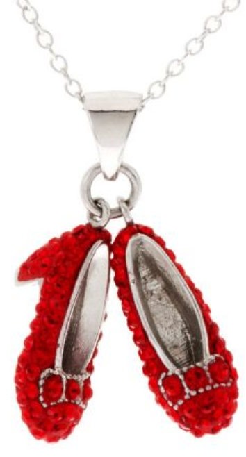 Curiozity Corner: Ruby Slippers Necklace - QVC