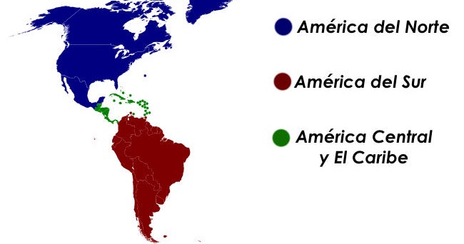 Geografía de América: División de América