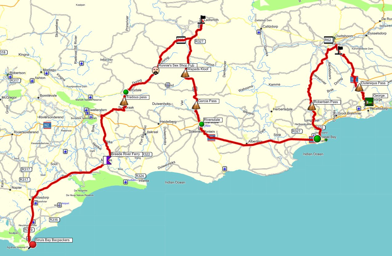 GSDude's Blog: Day eleven - Seven passes road, the old Knysna road