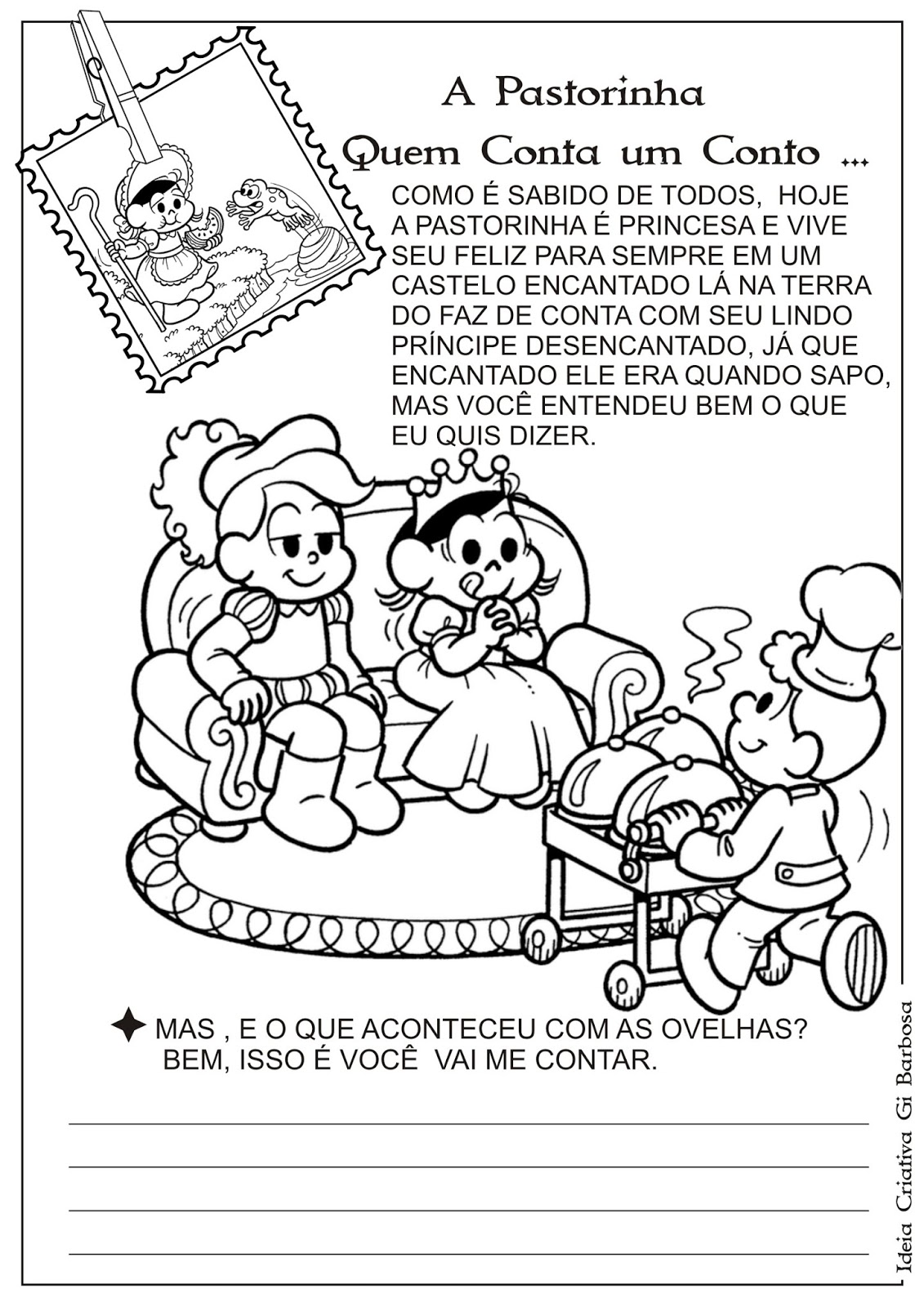 Atividades Com Os Contos De Fadas - FDPLEARN