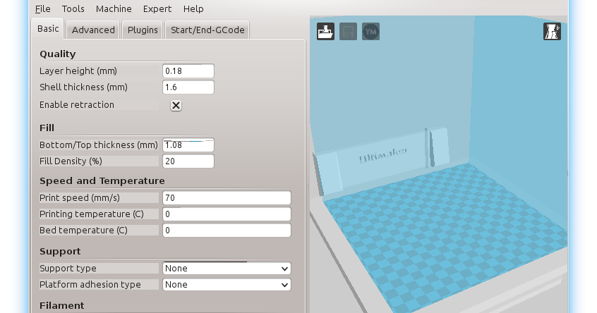 3D printer improvements: Fixing Cura broken linux packages (slicing ...