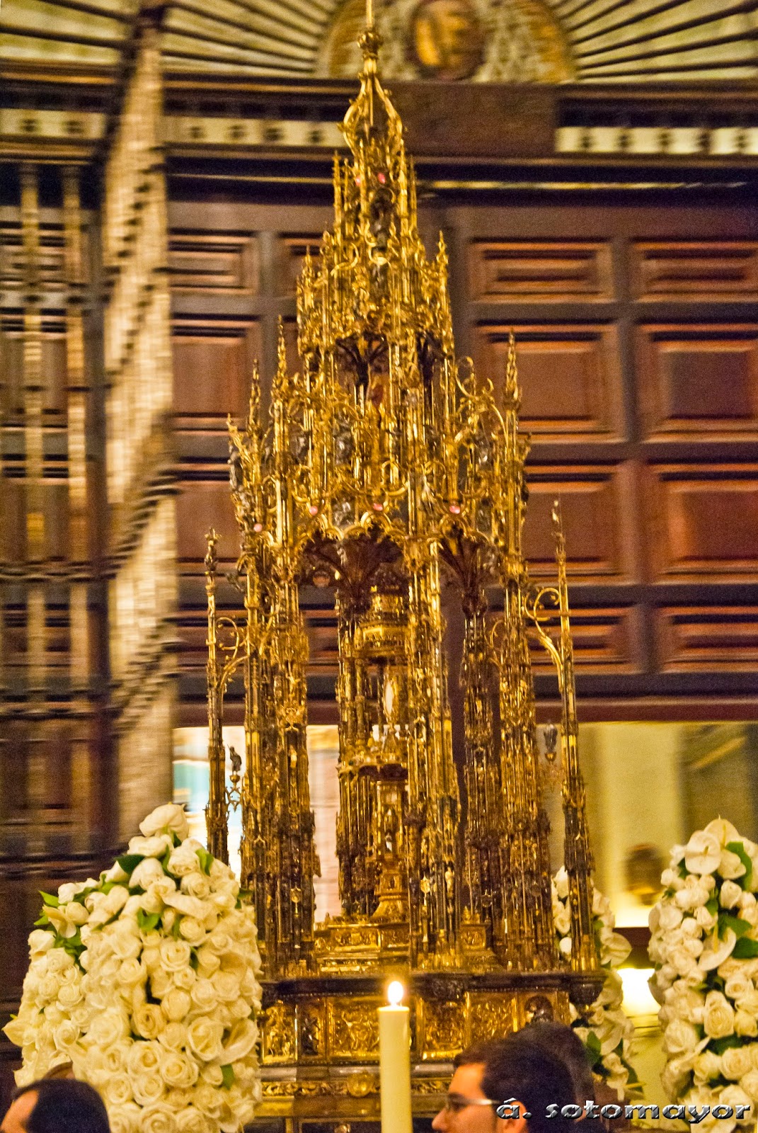 CATEDRAL PRIMADA DE ESPAÑA. TOLEDO CUSTODIA DE ARFE