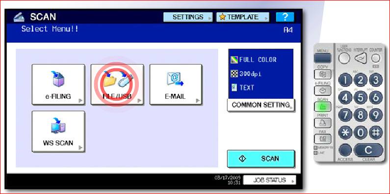 Escáner ~ Manual de Procedimientos Fotocopiadora Toshiba 255