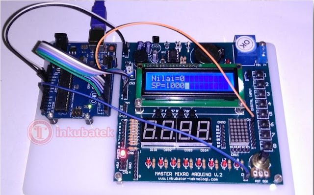 Proyek Arduino ke 16 - Seting nilai set point tanpa keypad ~ ARDUINO Projek