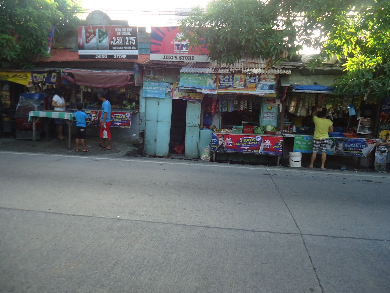 "Business as Usual" as the Filipinos Define It (Vulcanizing Shop, Sari ...
