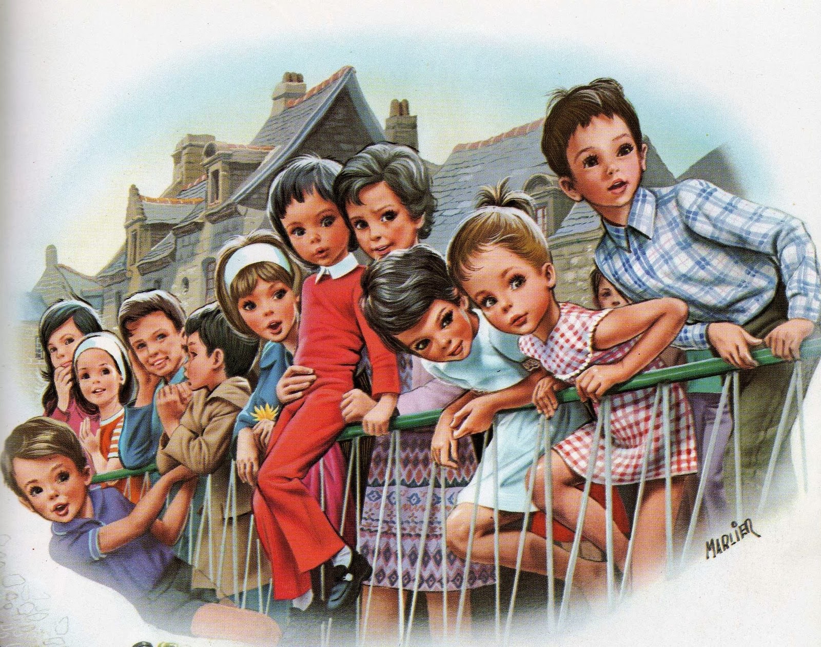 BlushingEyes: Drawings of Marcel Marlier known as Martine