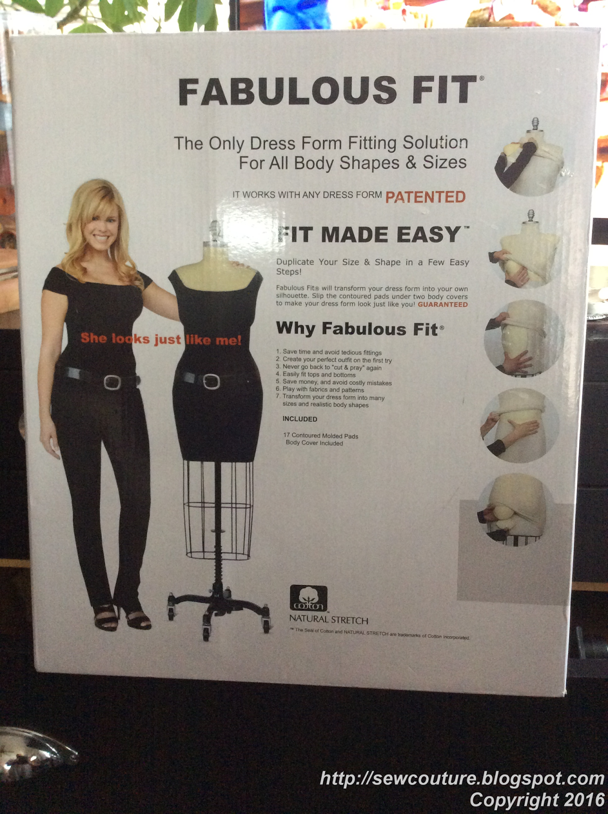 Sew Couture...: BLC Day 28: Making of a Body Double