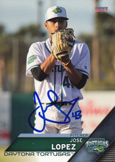 Daily Autograph: Jose Lopez