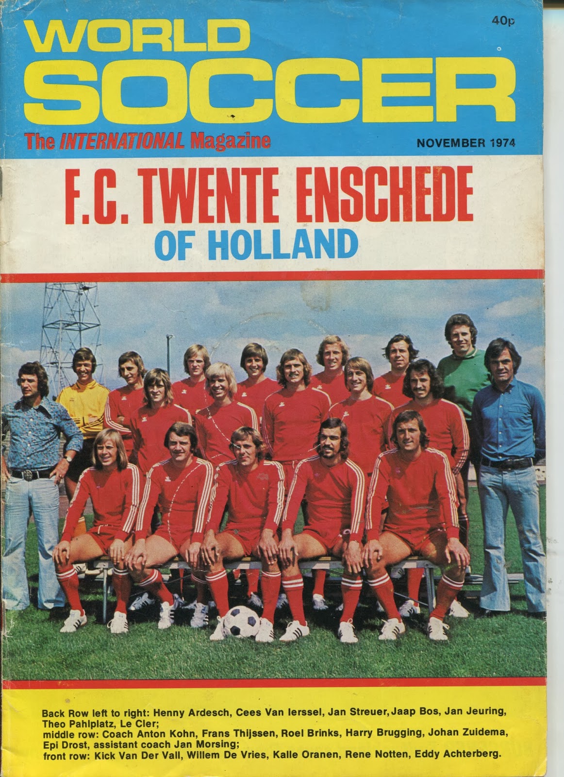 Soccer Nostalgia: New Addition: Full Magazines, Part one