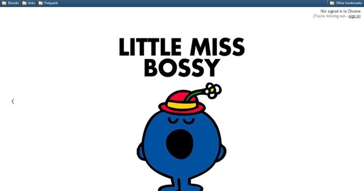 Chrome Themes: Little Miss Bossy