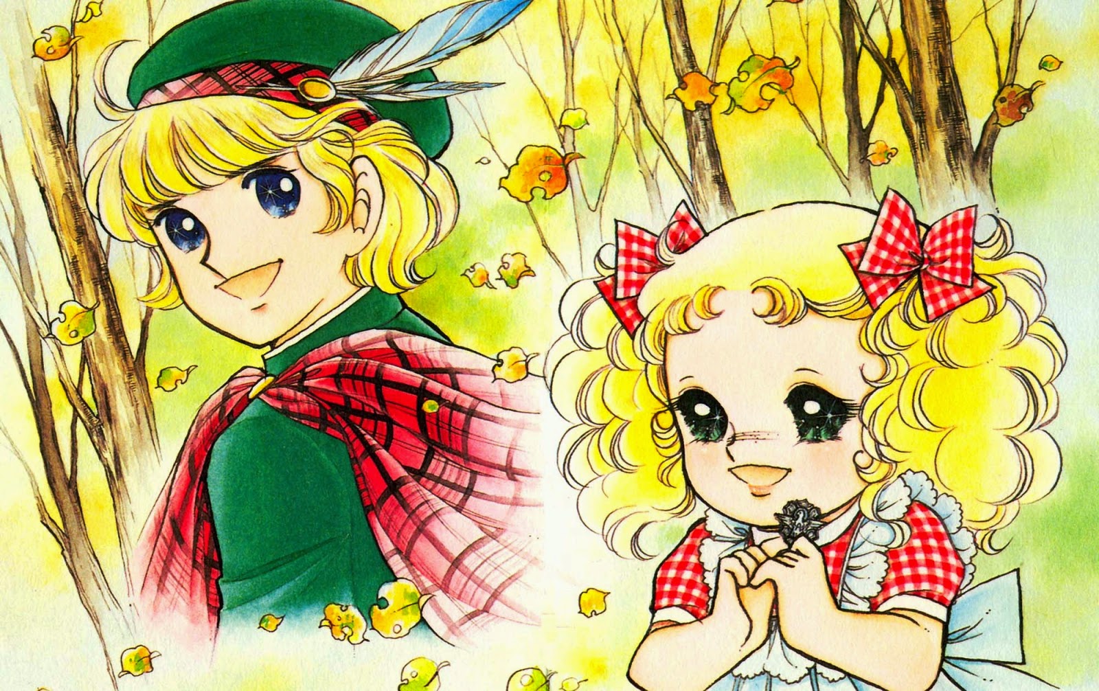 VidiAnime: Galería de Imágenes: Albert y Candy (manga)