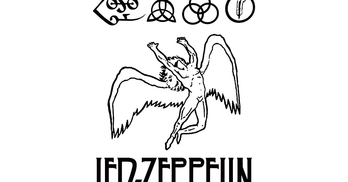 Logo Led Zeppelin Vector Cdr & Png HD - Biologizone