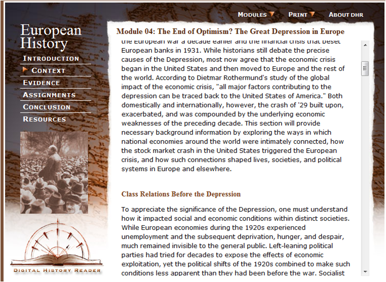 World History Teachers Blog: Great Depression In Europe/ Phenomenal Site
