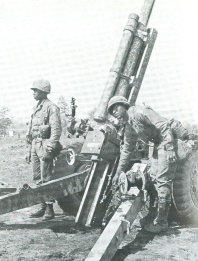 L'obusier M101-A1 de 105 mm "Howitzer".