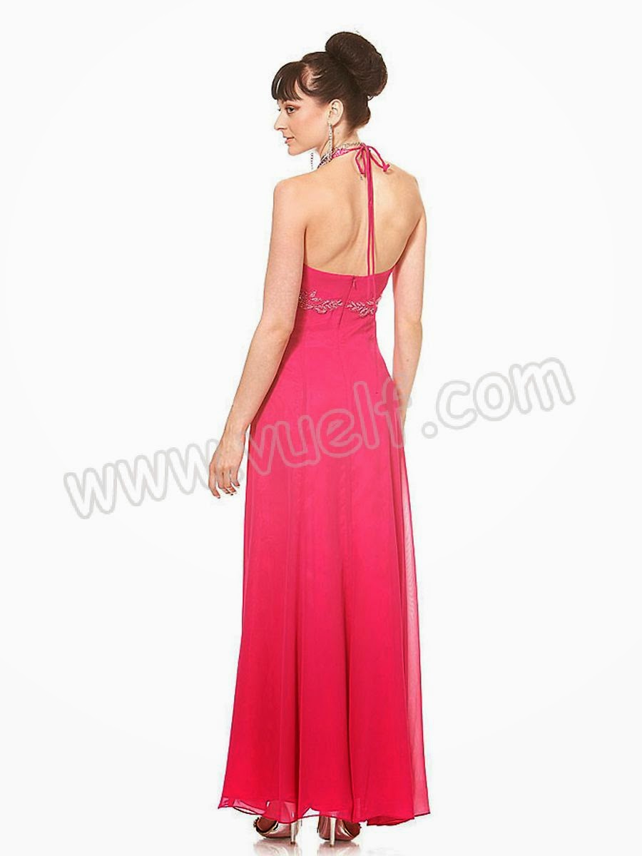 VuElf Shop Online: Sequined Halter Strap Sweetheart Neckline Full ...