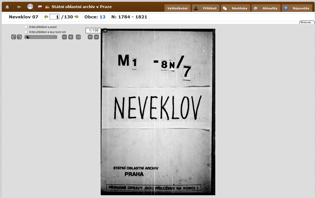 Czech Genealogy for Beginners: Updated guide to the Acta Publica website