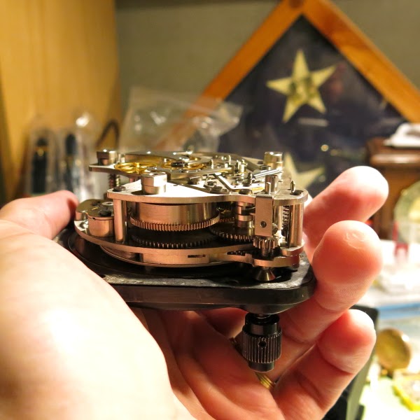 Vintage Hamilton Watch Restoration: WWII Hamilton H-37500 Elapsed Time ...