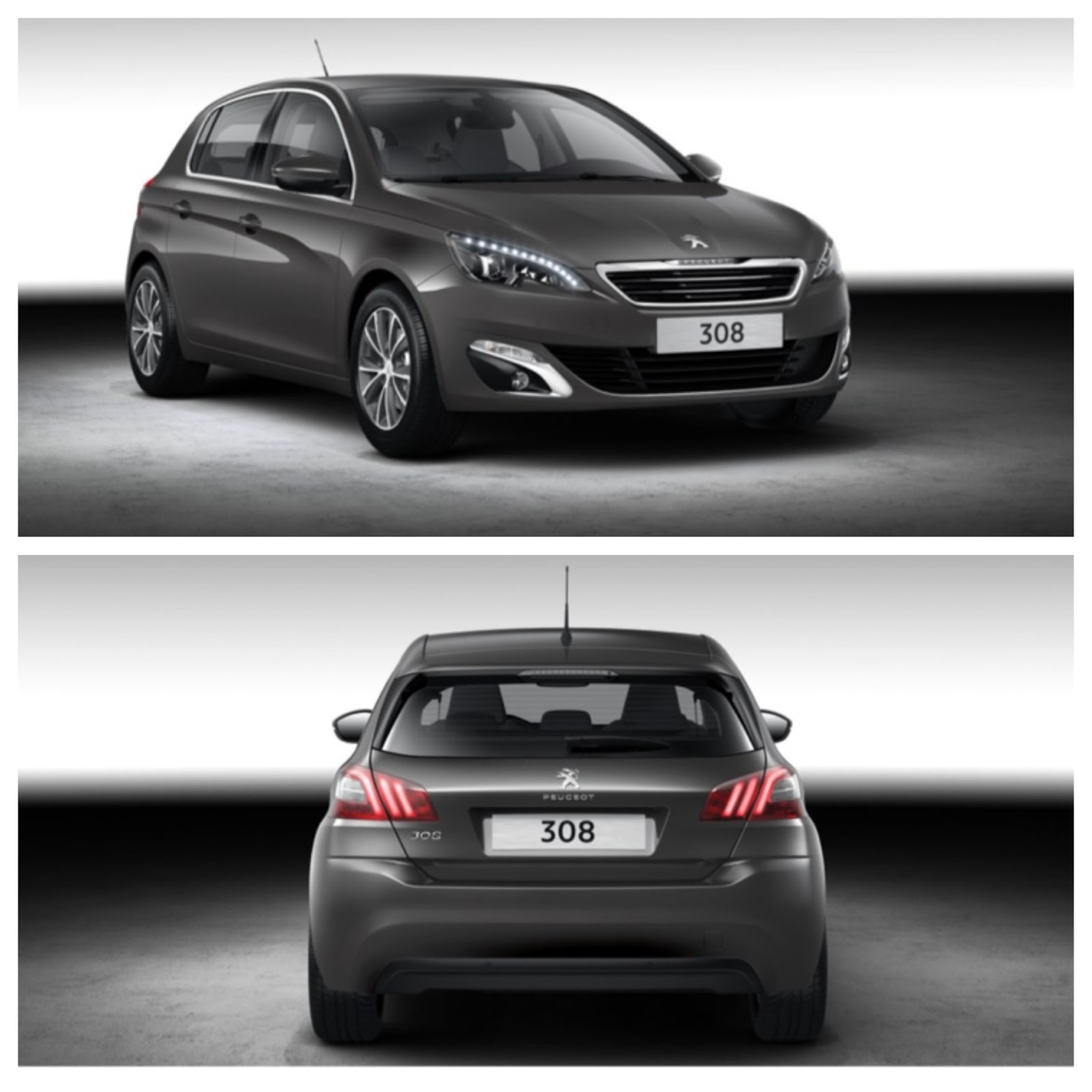 シトロエン人 Citroën Man: 新しいプジョー308 2014年 カラーコード