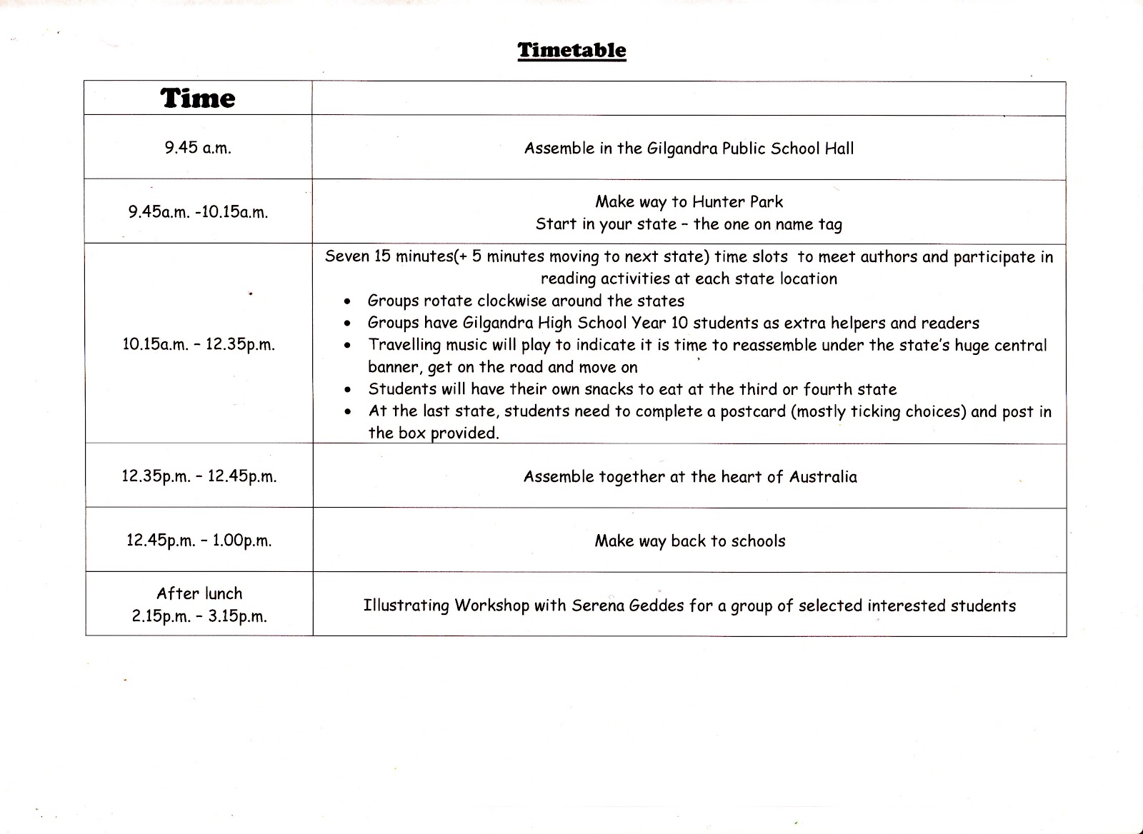 Gilgandra Library Book Chat