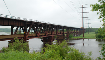 Industrial History: CN/DM&IR 1916 Bridge over St. Louis River at Oliver, WI