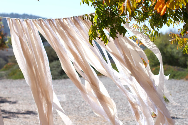 Our Reflection: Rag Tie Garland