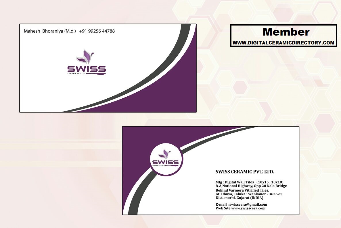 DIGITAL CERAMIC DIRECTORY Ceramic Directory 2024: Visiting Card