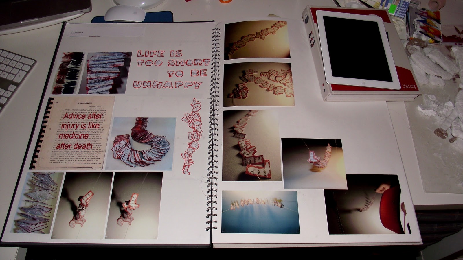 The Art of Letters: Sian Martin Artist Page