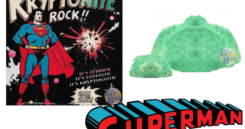 The Toy Box: Kryptonite Rock (DC Comics)