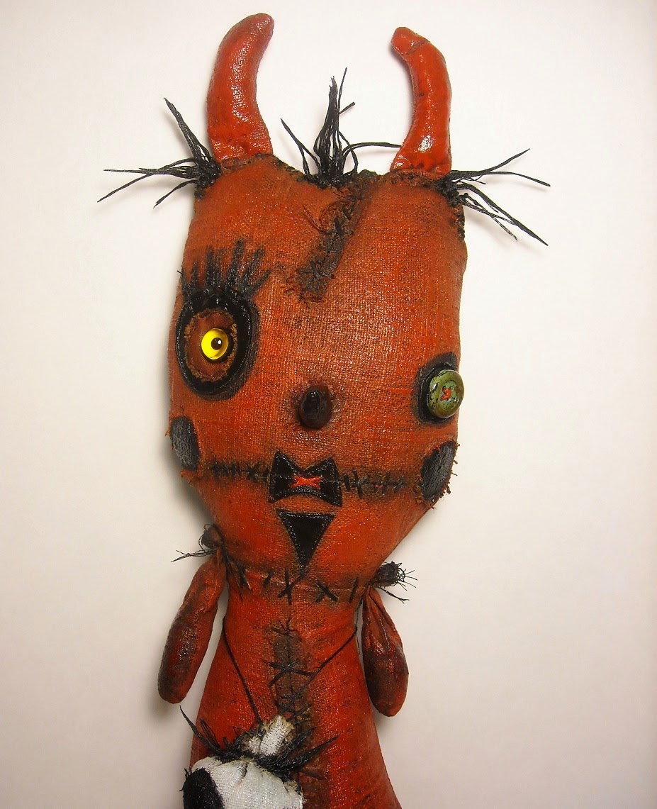Junker Jane Monster Art Dolls: New Devil doll